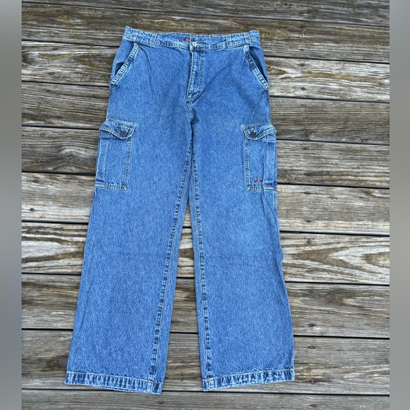 Jeans | Vintage Apco Baggy Cargo Pants Y2k | Poshmark